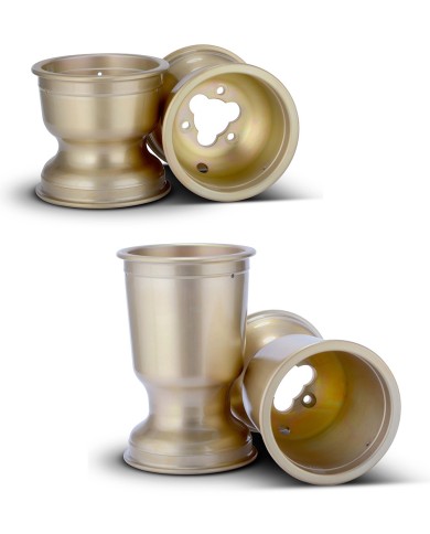 Magnesium Rims Wheels Set Gold Zanardi (type CRG) on Offer - Buy Now